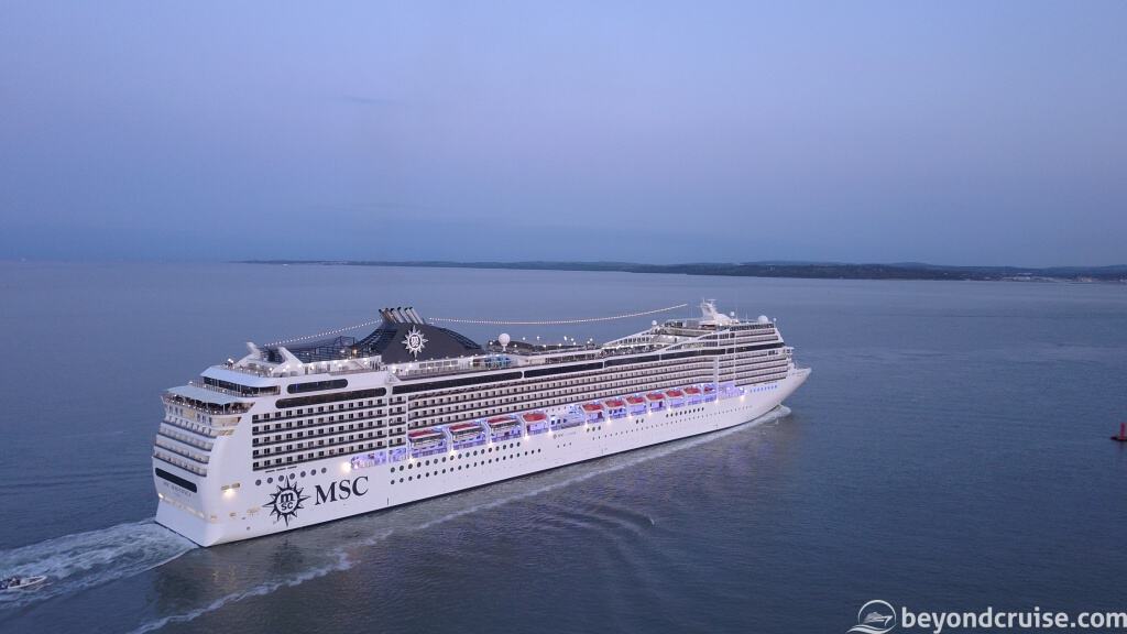 MSC Meraviglia Daily Program Examples